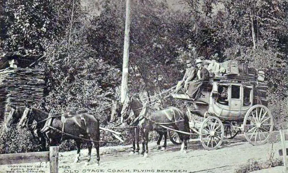 Lewis Downing Conquers the West With the Concord Coach - New England ...
