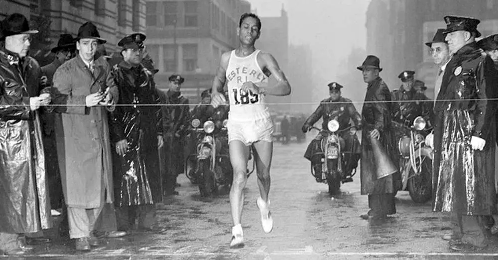 Tarzan Brown, The Narragansett Indian Who Twice Won the Boston Marathon ...