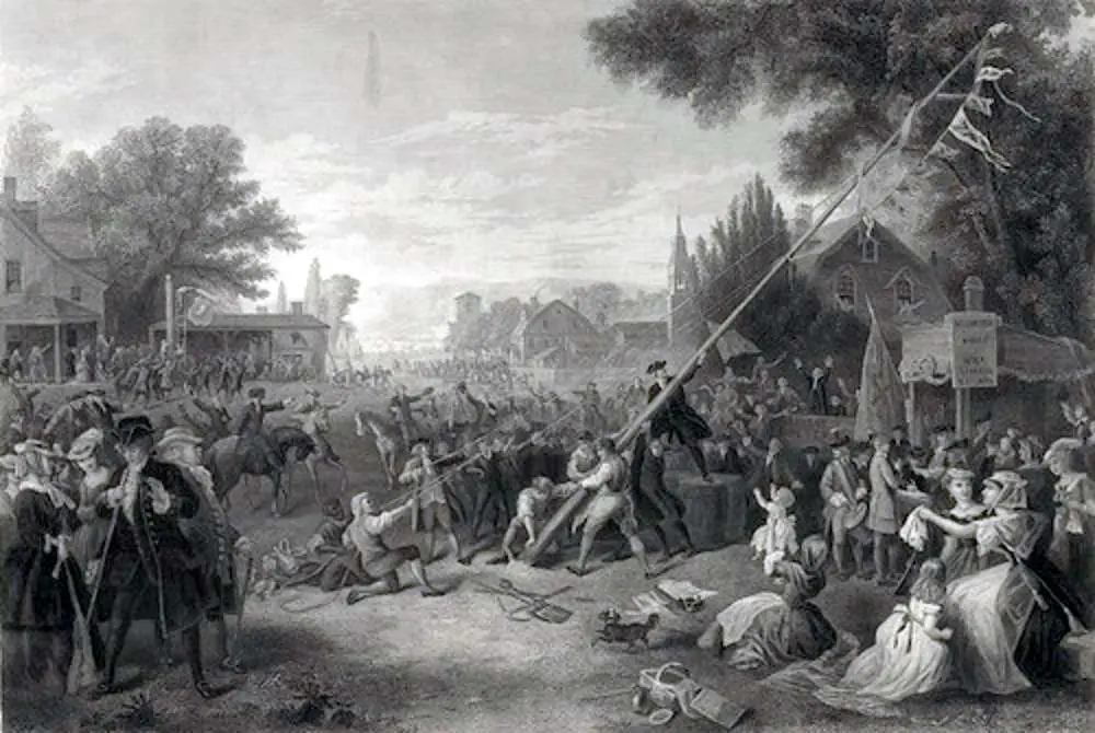 Boston Raises a Liberty Pole, and Half the Town Gets Drunk - New ...