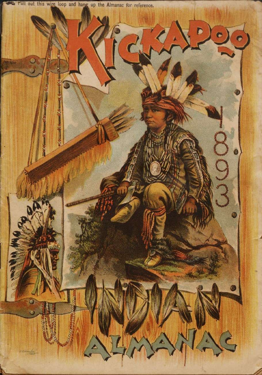 The Kickapoo Indian Medicine Company of New Haven Entertains the Masses ...