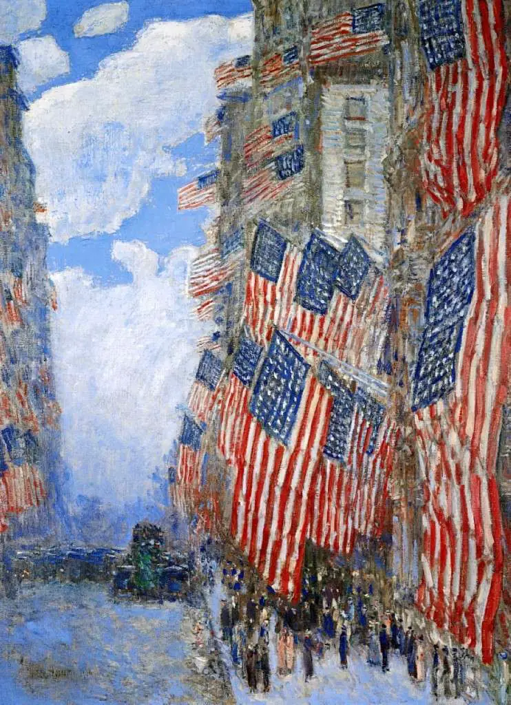 Childe Hassam Paints What He Sees (And Oh, What He Saw) - New England ...