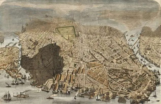 The Great Boston Fire of 1872 - New England Historical Society