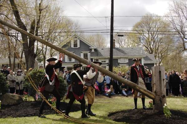 Six Places That Raised a Liberty Pole - New England Historical Society