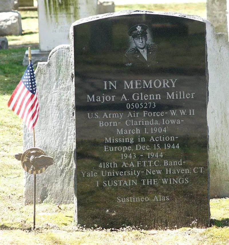 Why Glenn Miller Has a Memorial Stone in a New Haven Cemetery - New England Historical Society